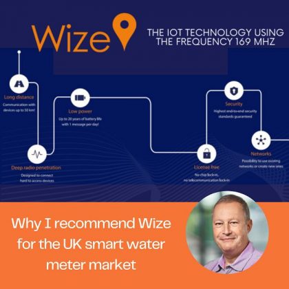Why I recommend WIZE for the UK smart water meter market - Water ...